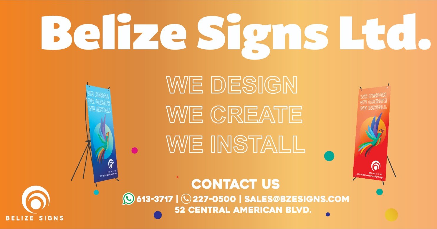 Belize Signs - We design, create & install signage in Belize